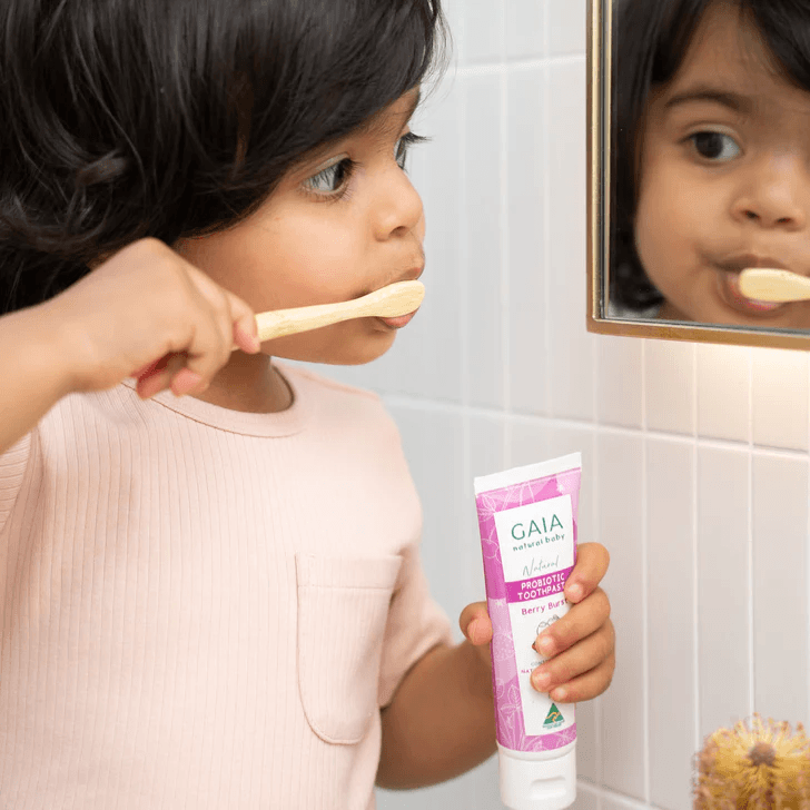 Gaia Natural Probiotic Toothpaste - Berry Burst 50g